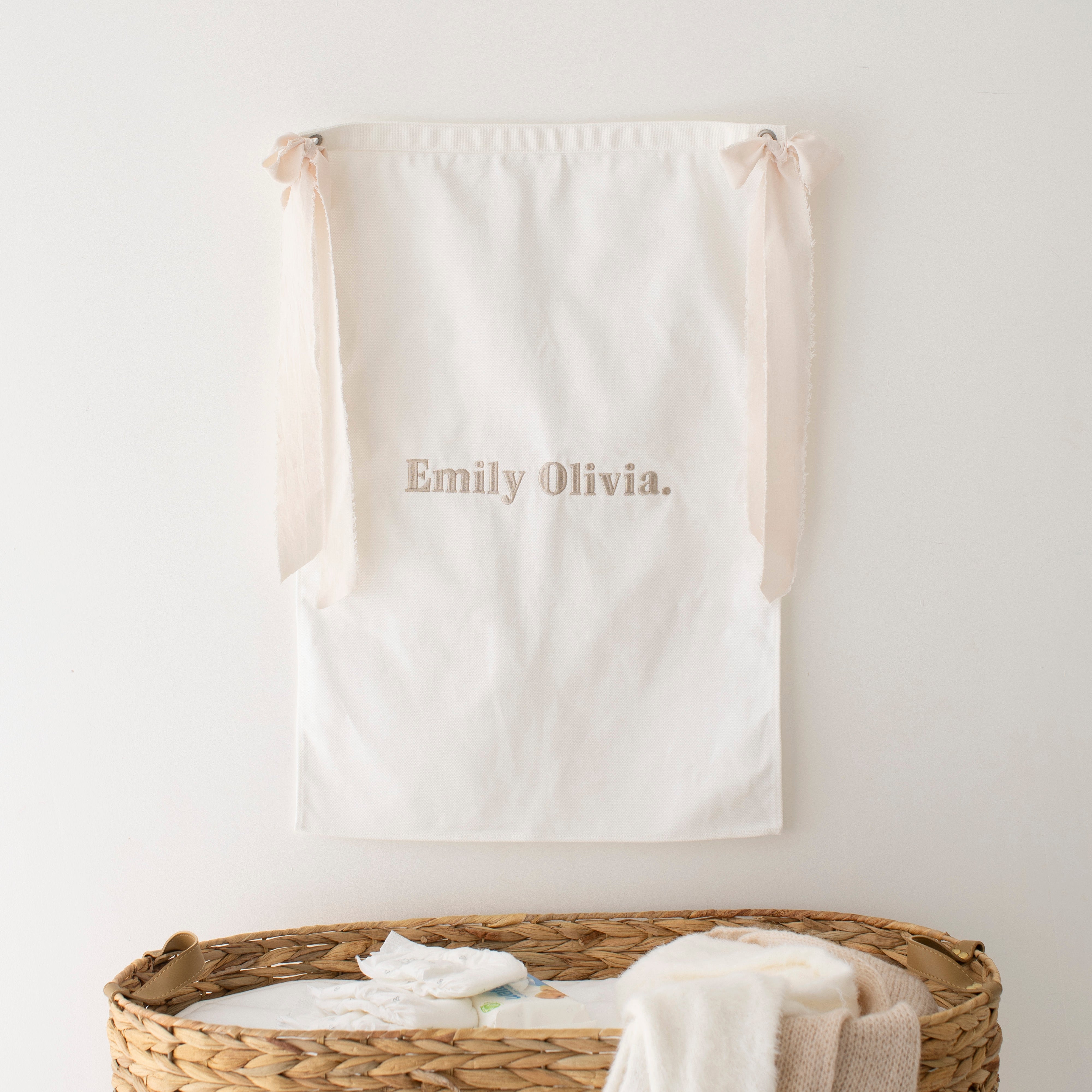 Name Wall Banner - Embroidered – Indi Elle Designs
